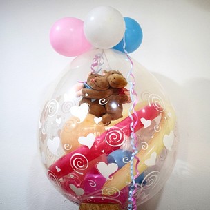 Pakovanje poklona u balon - Baloni - prodaja balona i dekoracija balonima